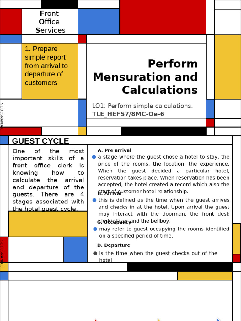 FOS - PPT - 4-Perform Mensuration and Calculations | PDF