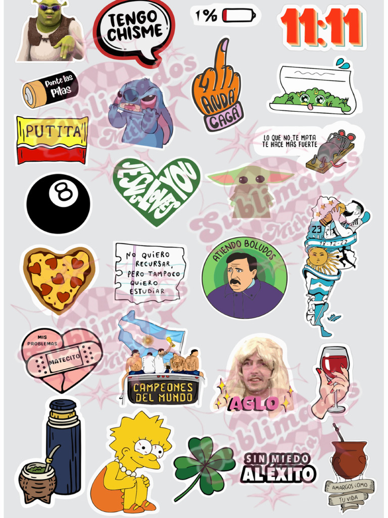 Stickers 8 | PDF