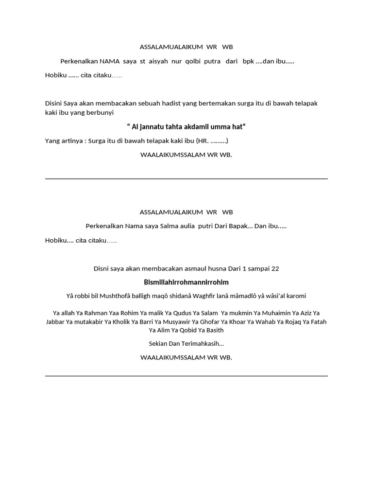 Samenan Paud Rha | PDF