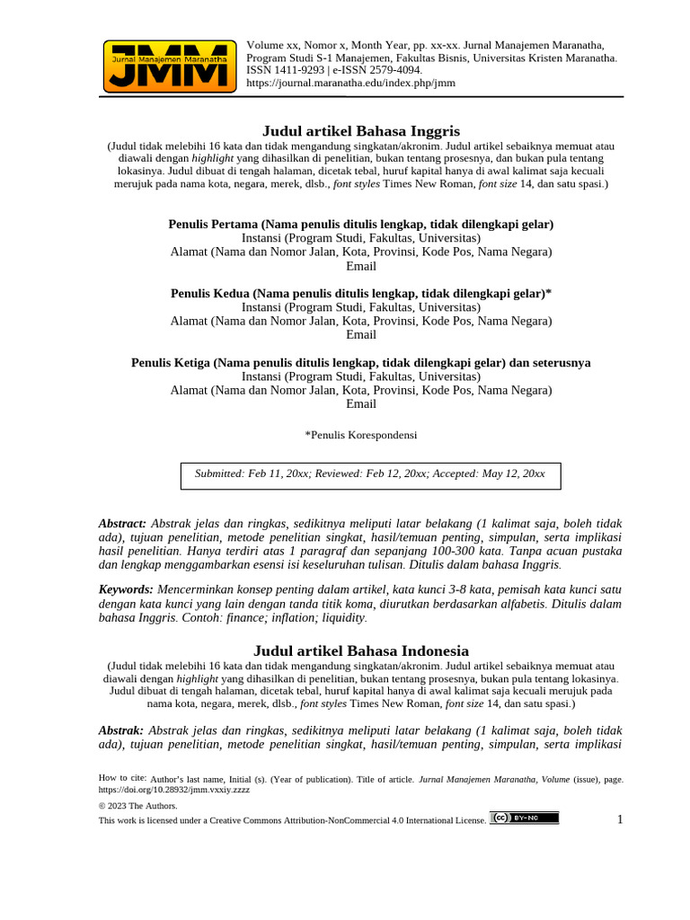 Article Template JMM Mulai November 2022rev | PDF