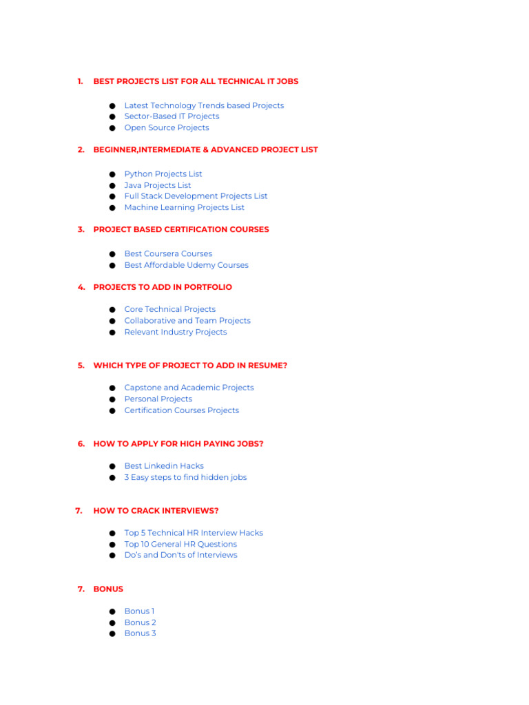 A-Z Project Guide | PDF