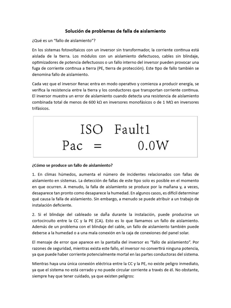 Iso Fault1 | PDF