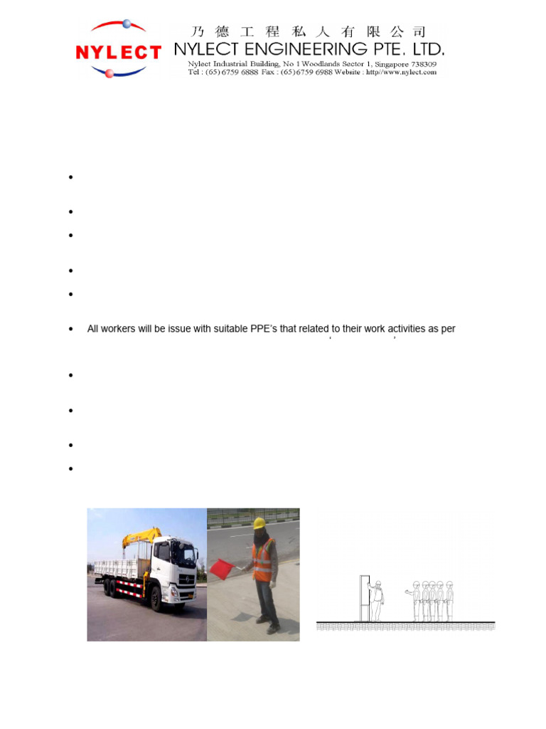 MOS For Mobilization of Materials and Equipment On Site | PDF