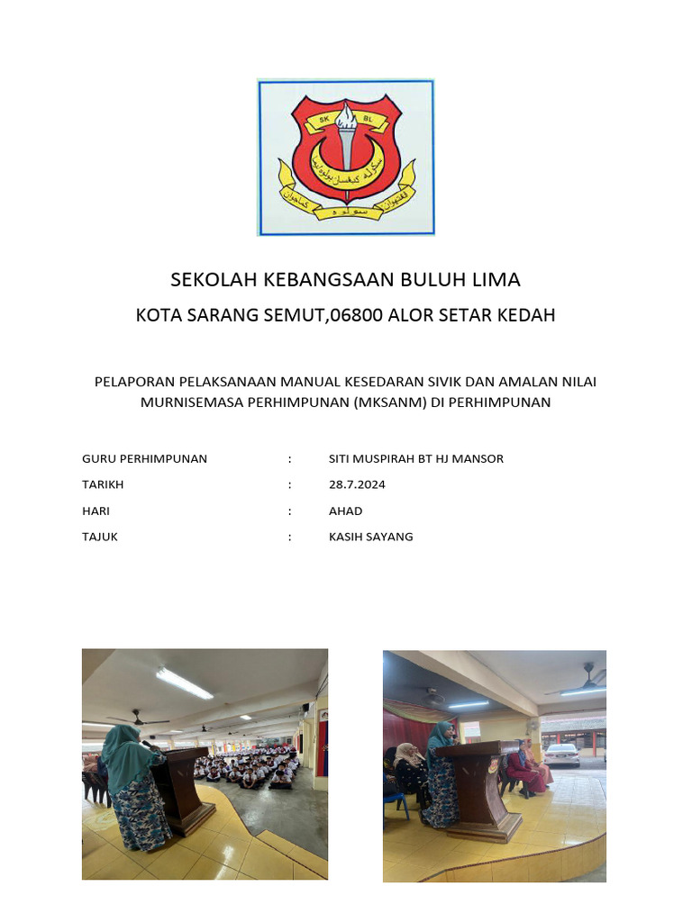 Prhimpunan Sivik SKBL | PDF