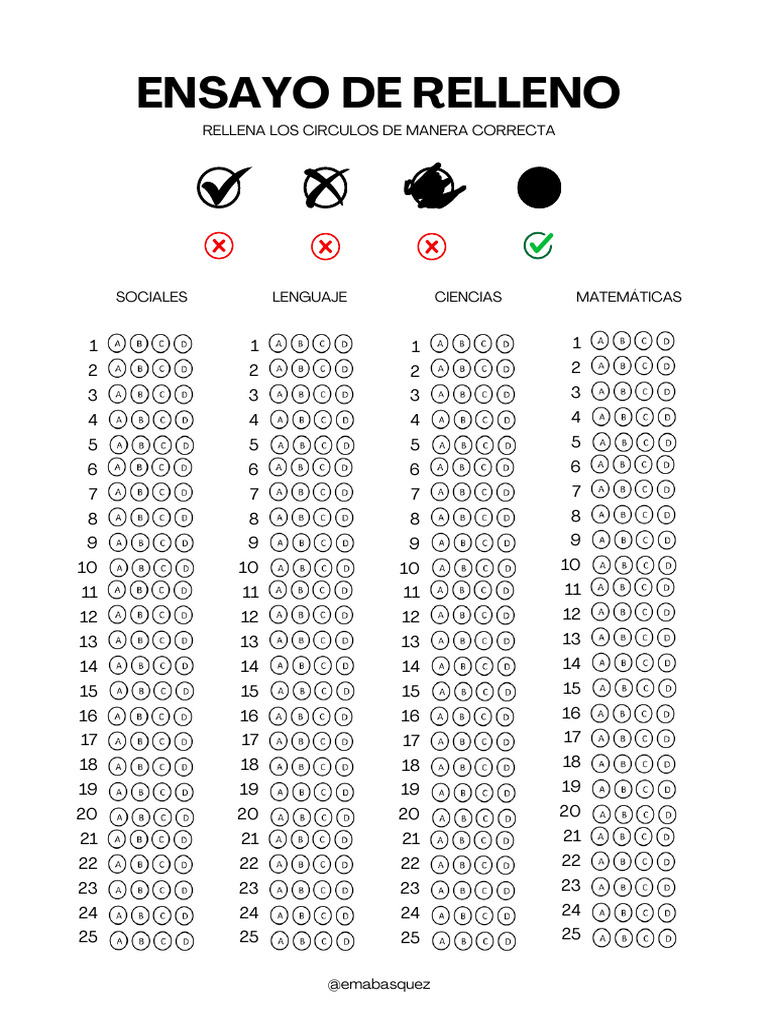 Ensayo de Relleno | PDF