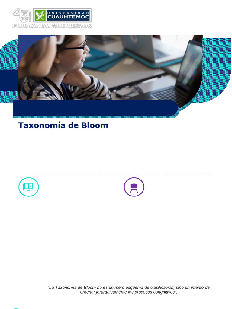 Diagrama Conceptual LJ Taxonomía de Bloom | PDF