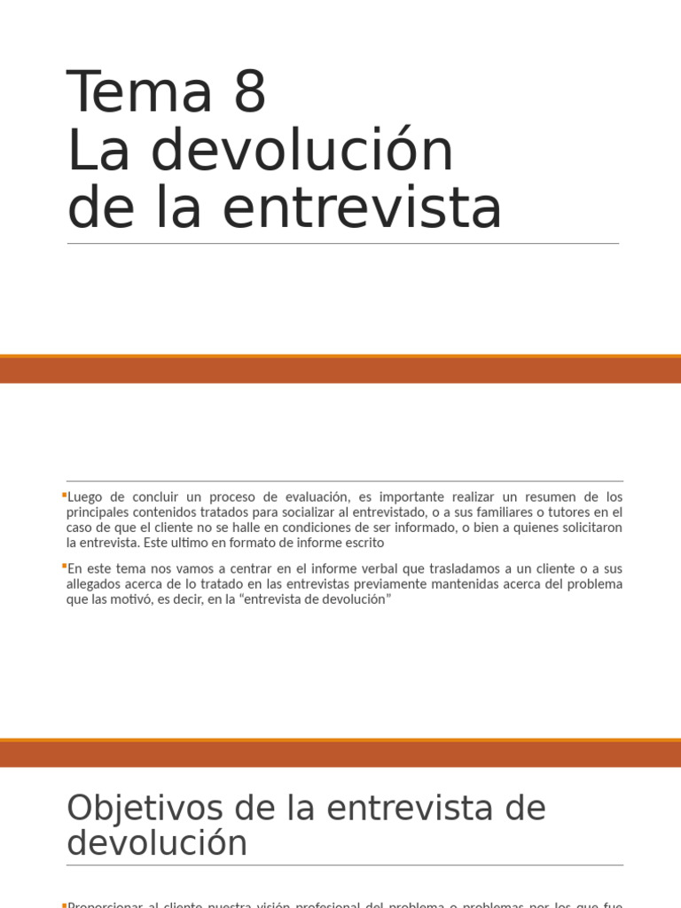 Tema 8 Devolucion | PDF