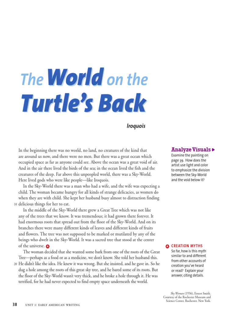 The World On Turtles Back - Story | PDF