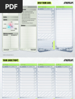 Character Sheet Tracking Cards - Otherscape Rpg Demo Game (1) | PDF