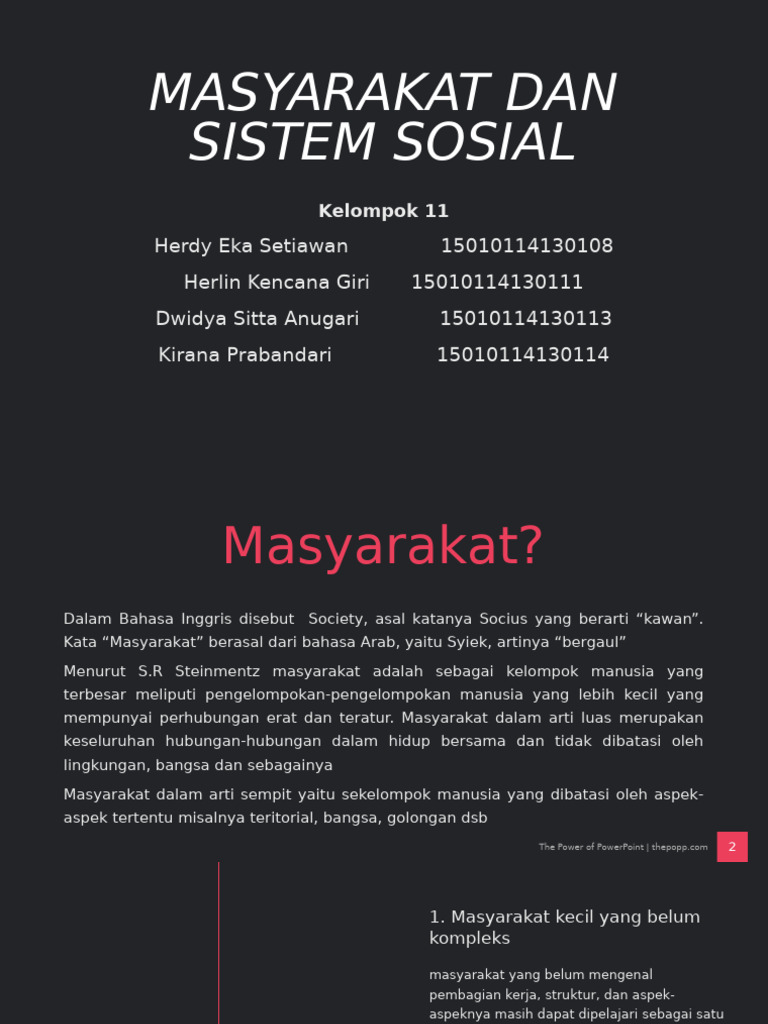 Psikologi Nusantara Masyarakat Dan Siste | PDF