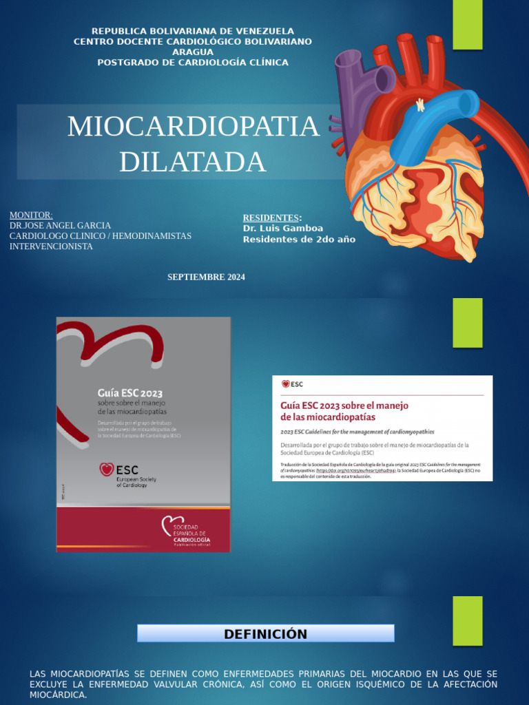 Miocardiopatia Dilatada | PDF