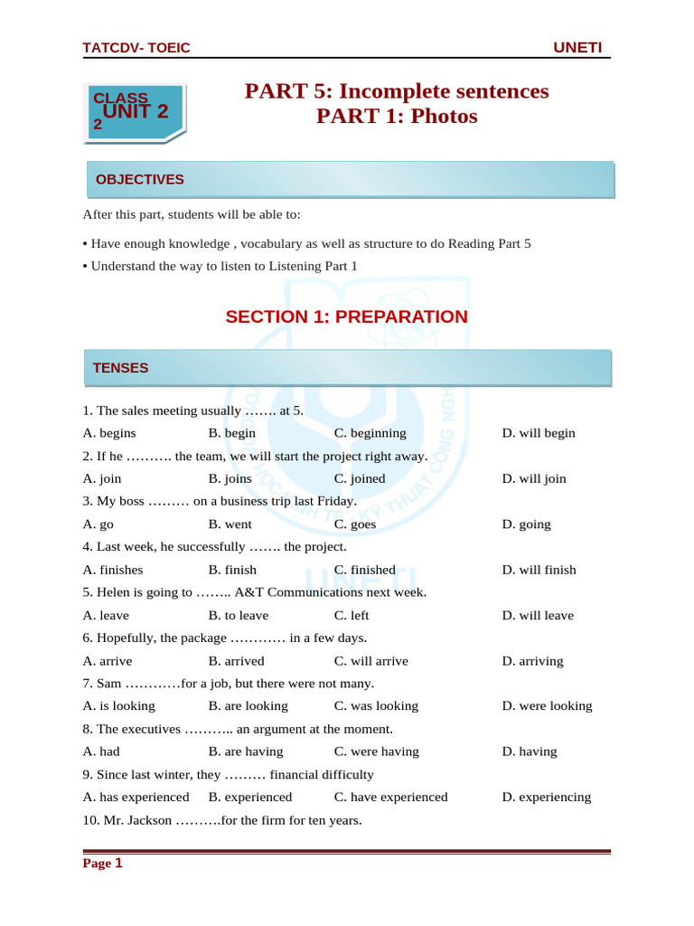 Class 2 - S | PDF