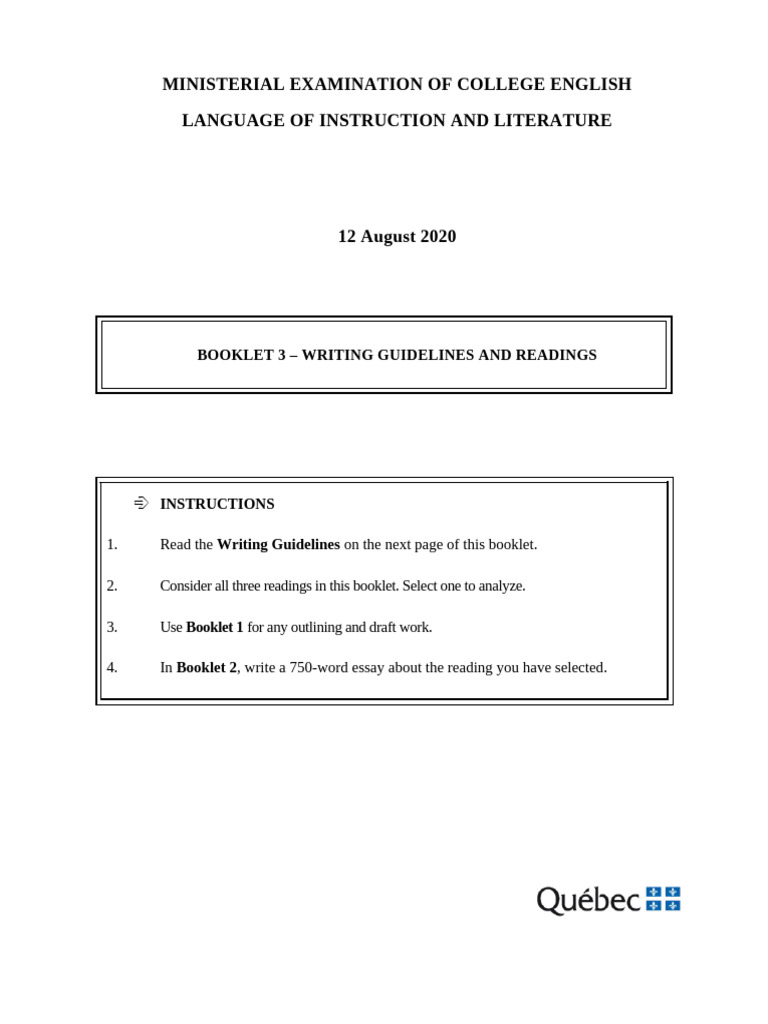 Exit Ministry Instructions | PDF