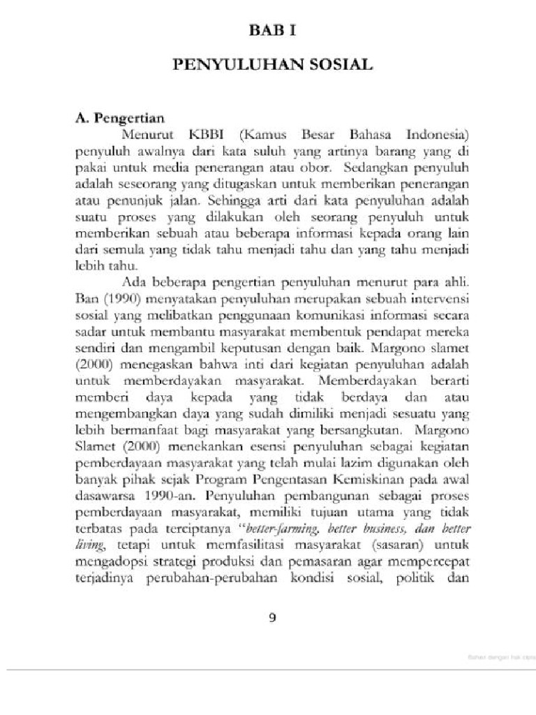 Penyuluh Sosial | PDF