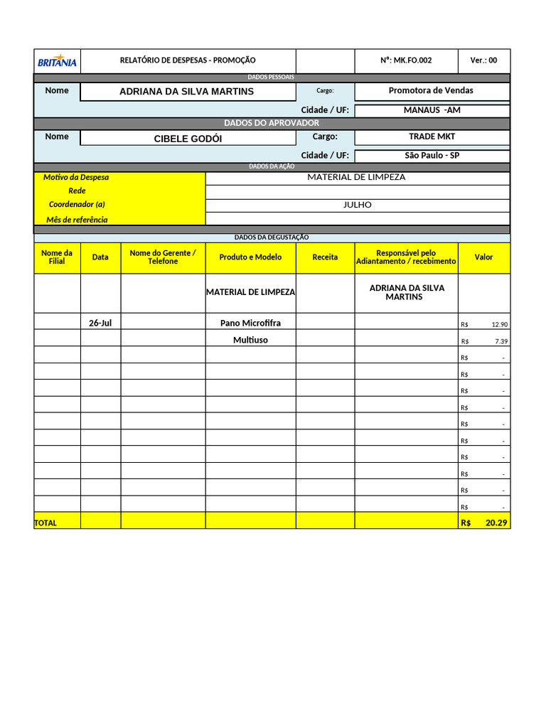 Capa Material de Limpeza JUNHO | PDF