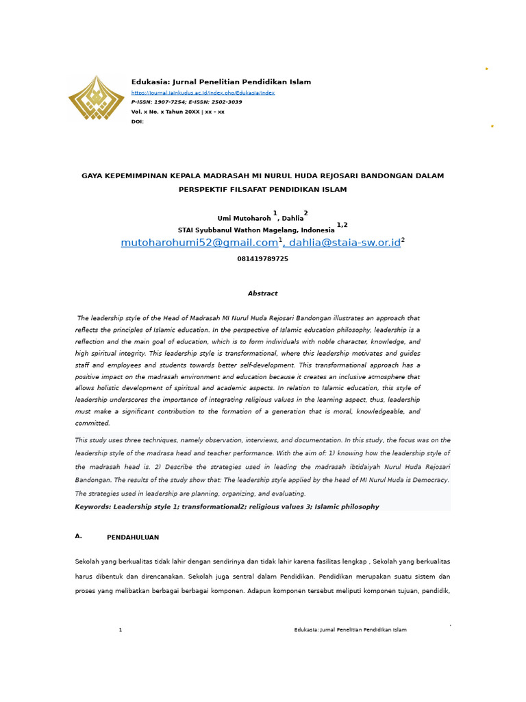 Artikel_Umi Mutoharoh_28 Agustus 23 | PDF