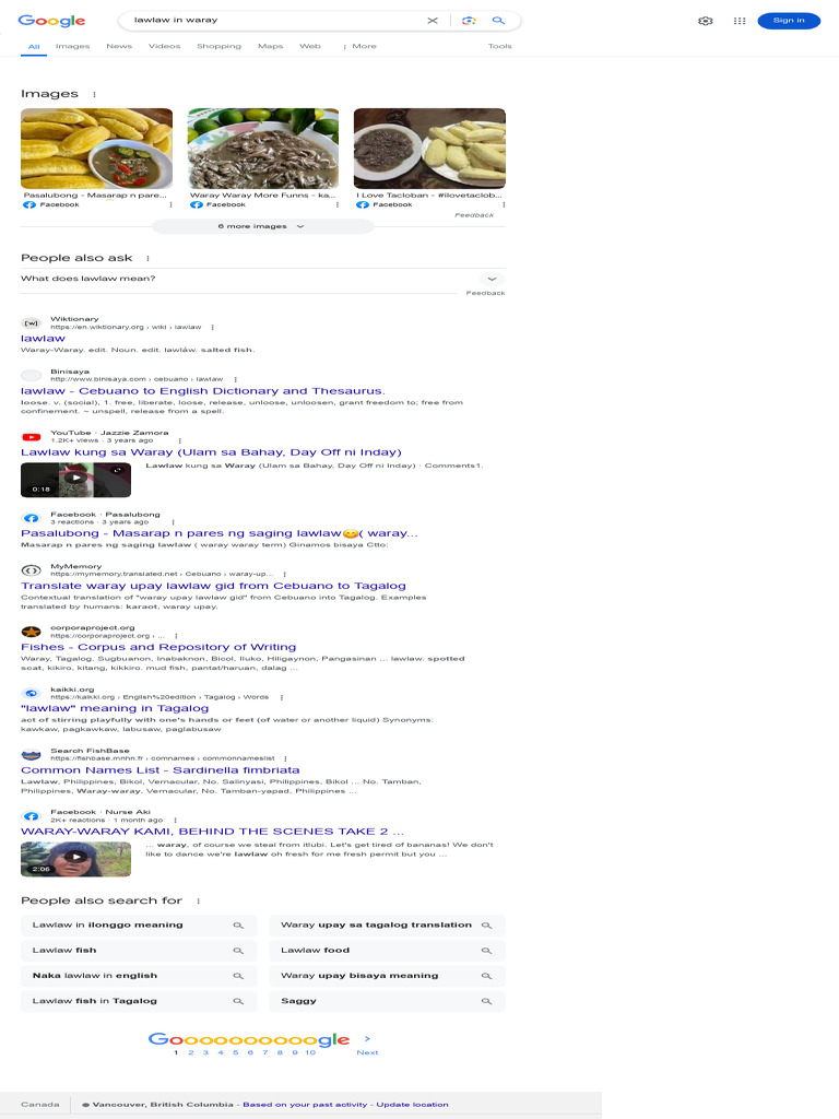 Lawlaw in Waray - Google Search | PDF