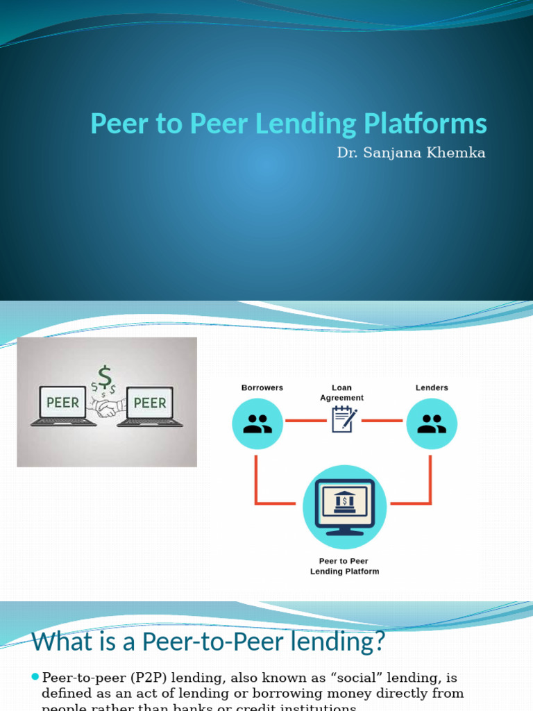 Peer to Peer Lending Platforms | PDF