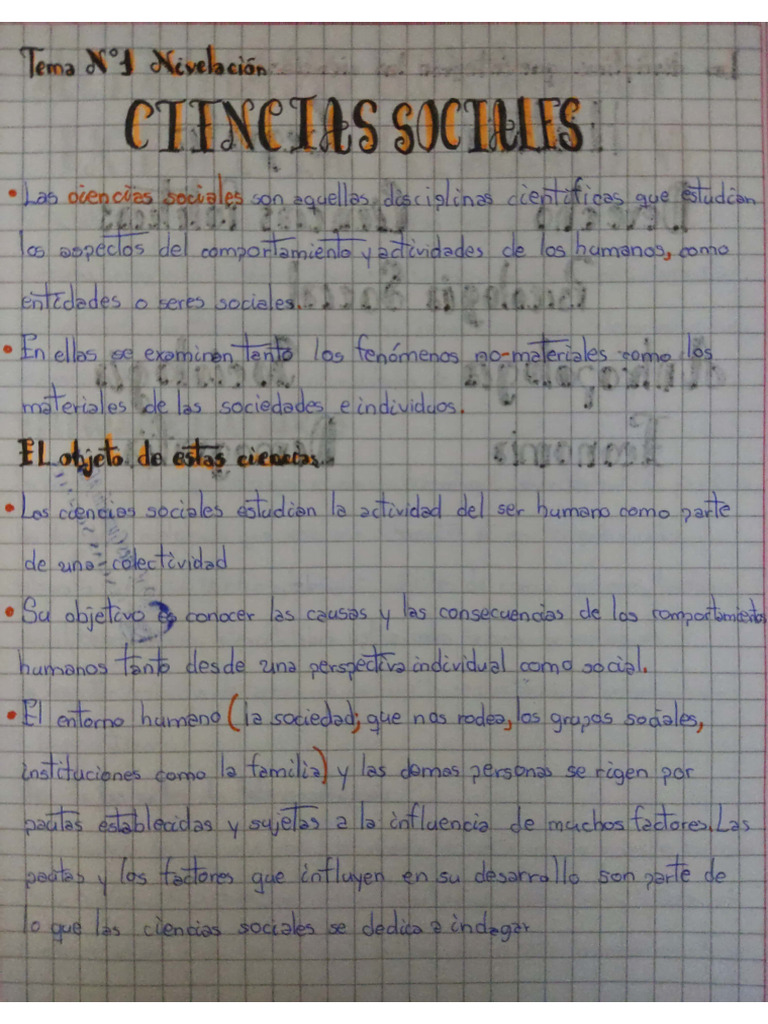 sociales temas | PDF