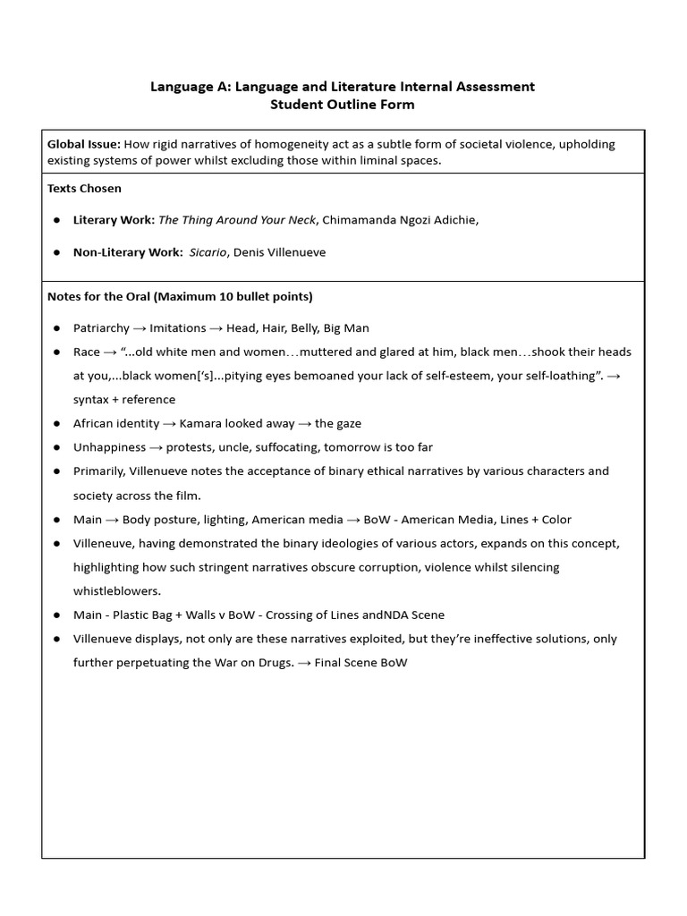 IB Upload - IO Outline Form - Oct 2024 | PDF