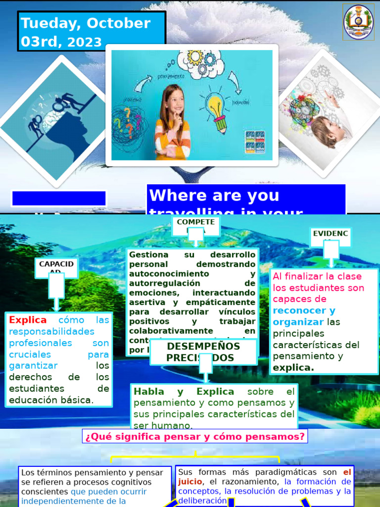 El Pensar y Pensamiento | PDF