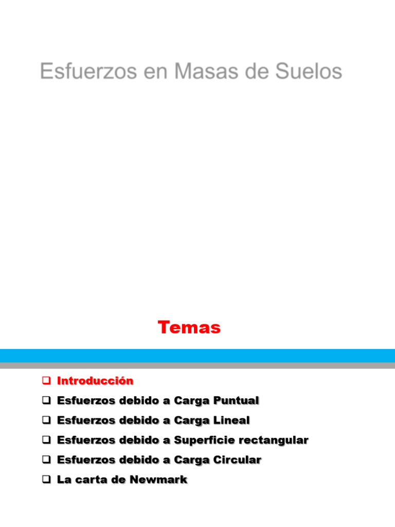 S.C. 02 Esfuerzo en Masas de Suelos | PDF