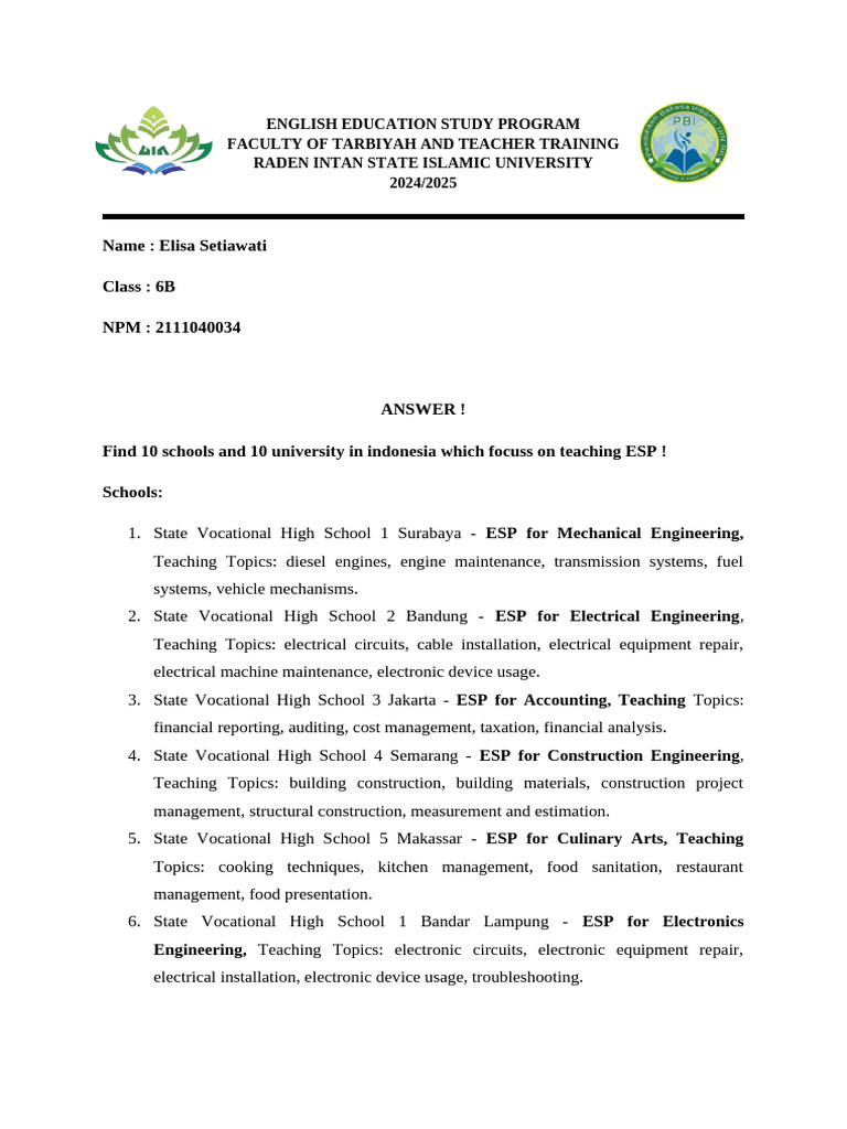 Espendis - Uin Ril | PDF
