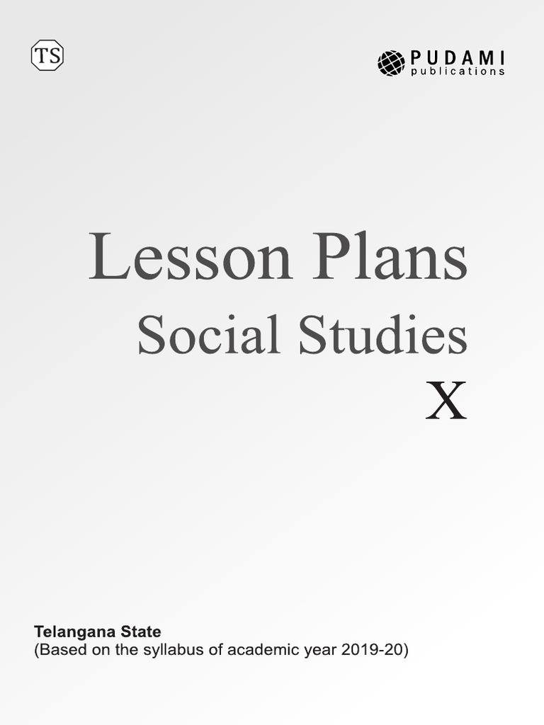 TS Social X Lesson Plan | PDF