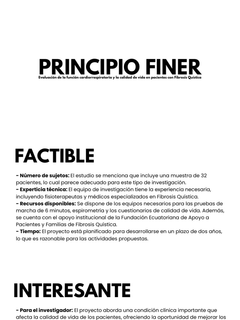 Principio Finner | PDF