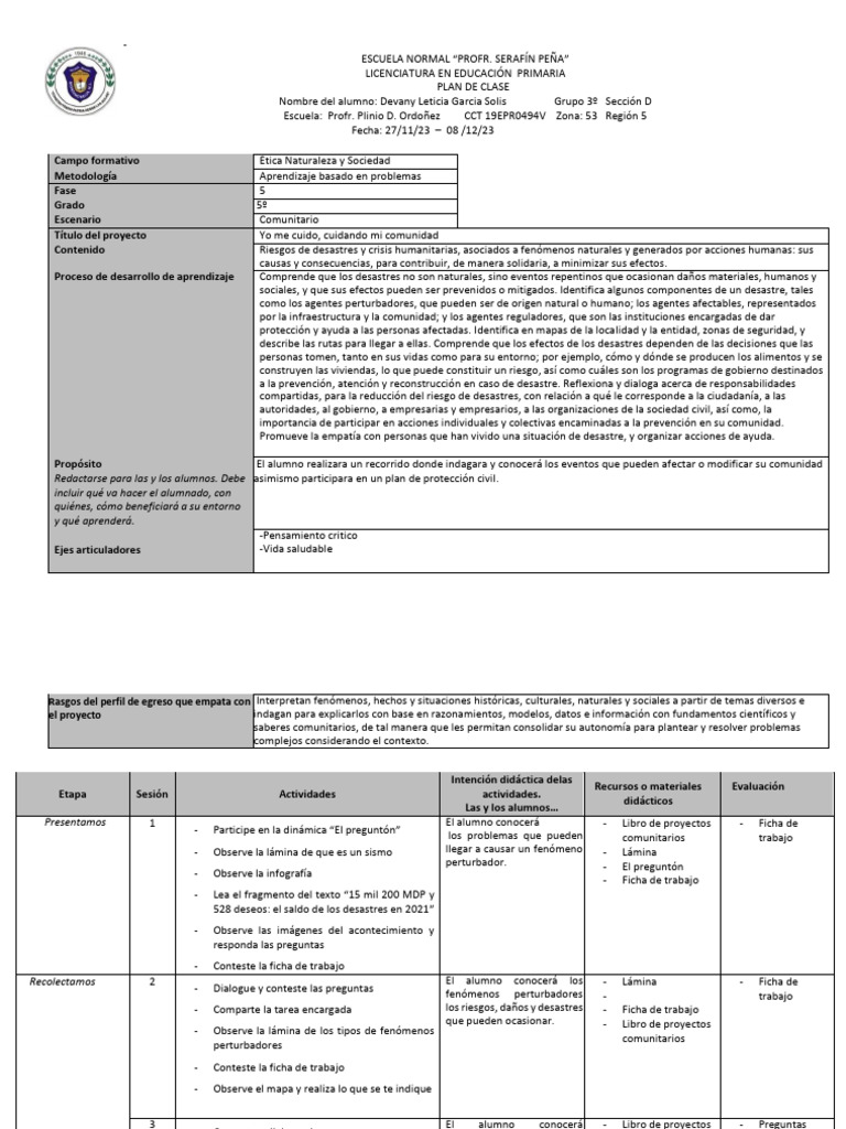 PLAN - ABP (Completo) | PDF