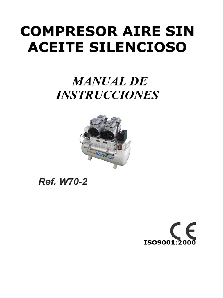 Manual - Compresor Estandar | PDF