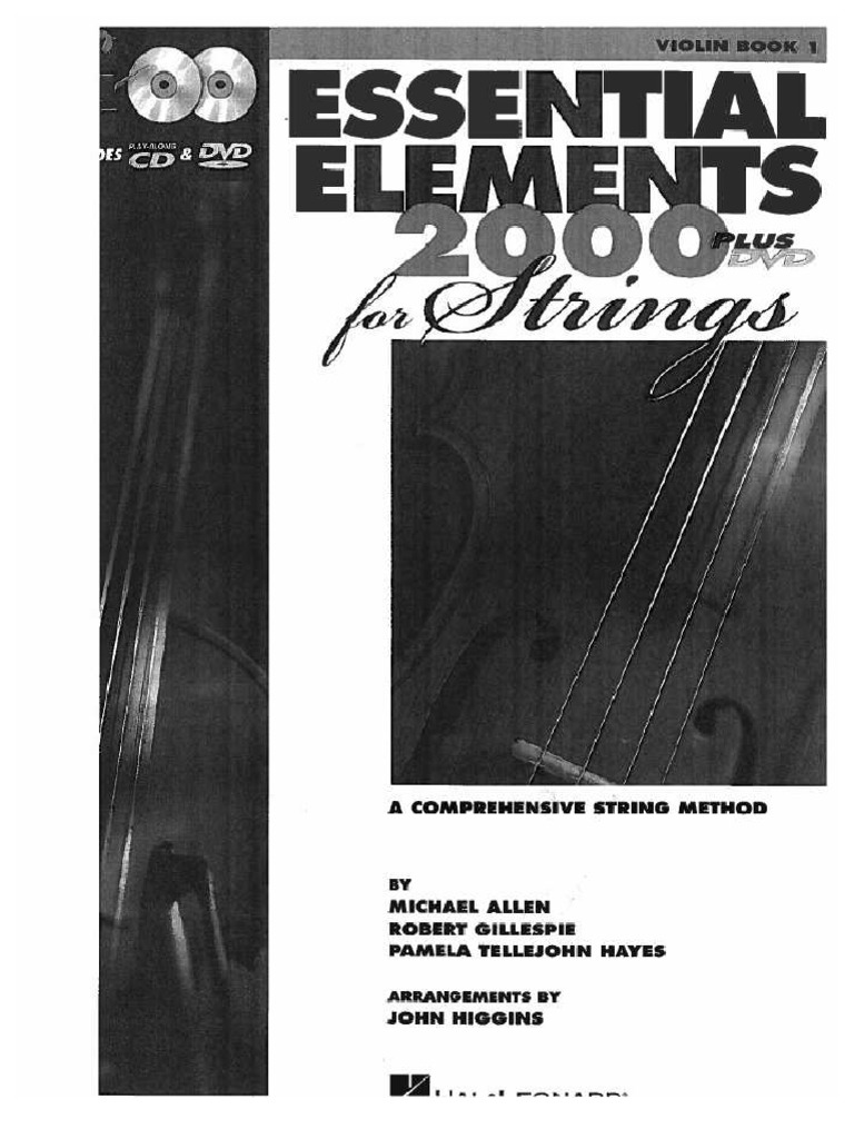 Essential Elements 2000 Violin | PDF