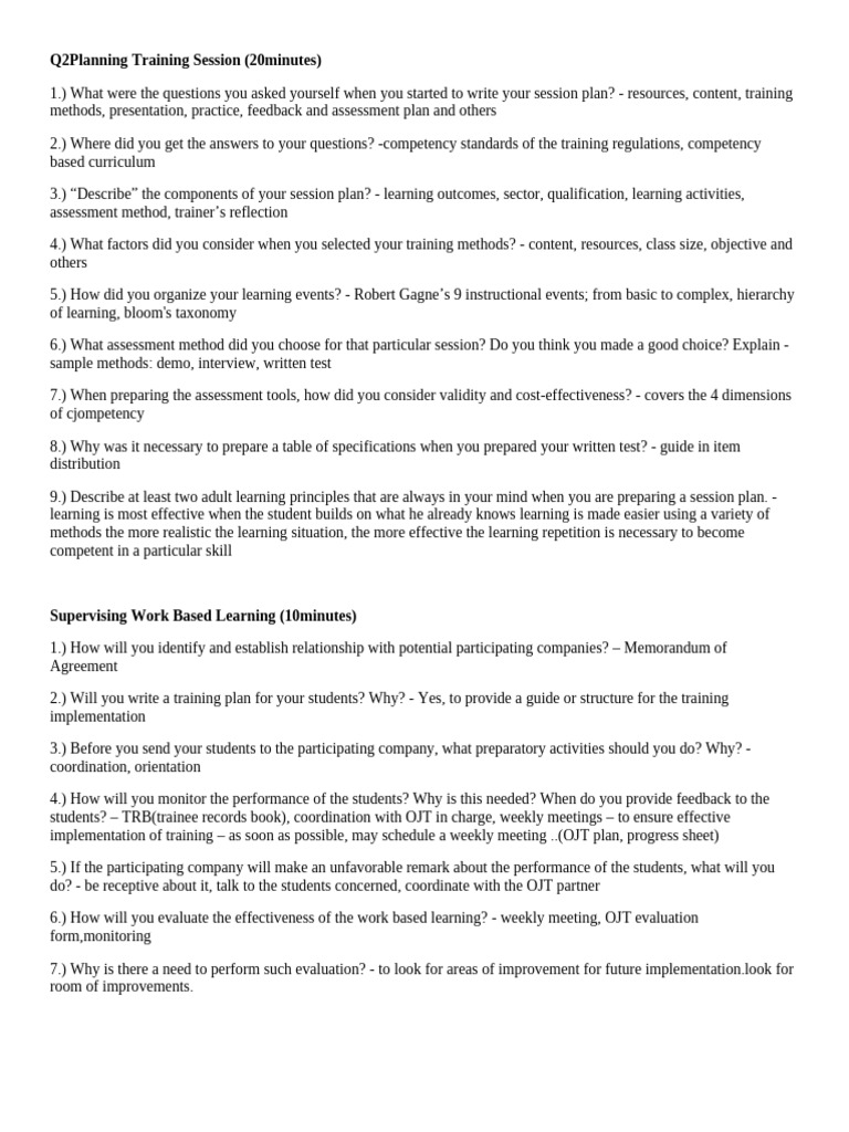 TM Written Guide Model Edited | PDF