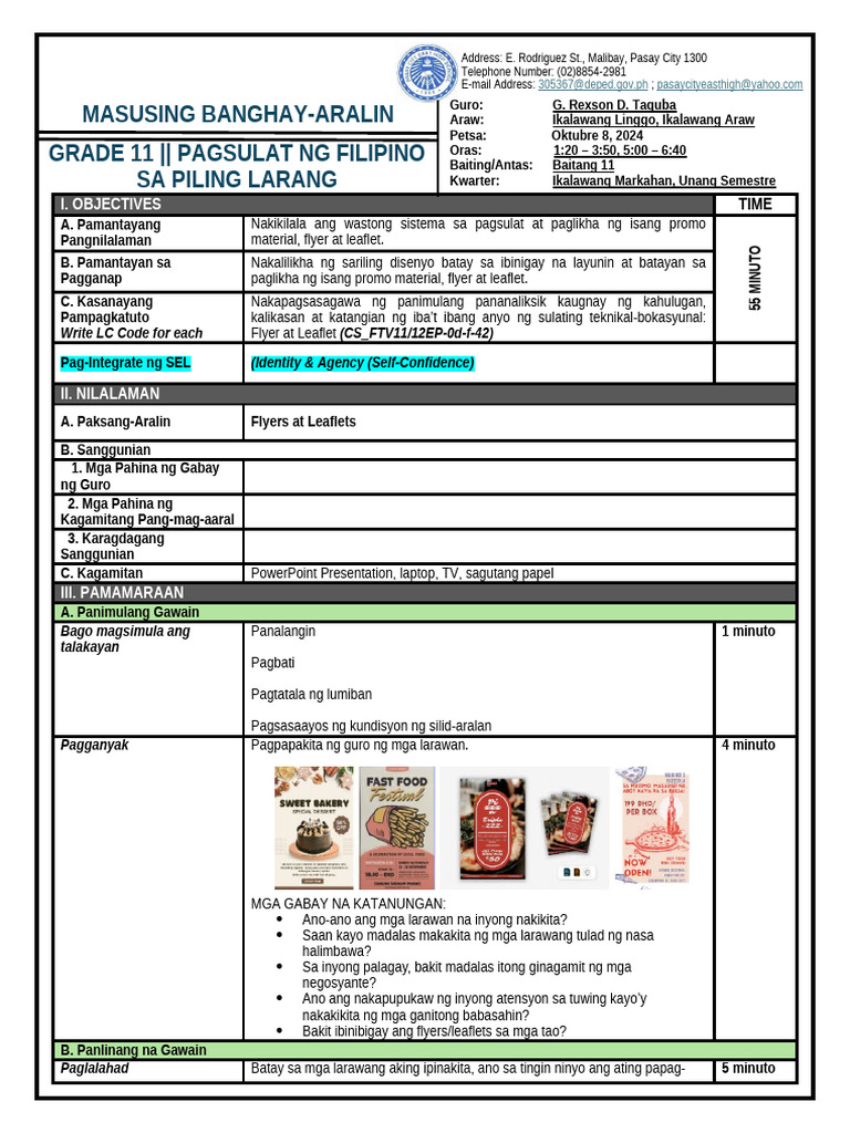 DLP W2 Q2 Piling Larang | PDF