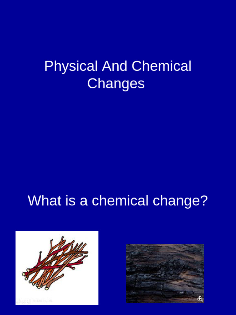 1 - Physical Chemical Change | PDF