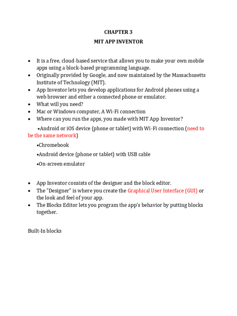 Yr6 CH3 MIT Review (ICT) | PDF