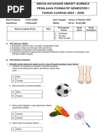 LKPD Pjok Kelas 1 Gerak Dasar Lokomotor | PDF