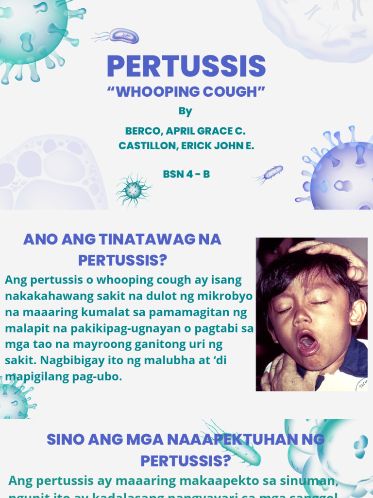 PERTUSSIS | PDF