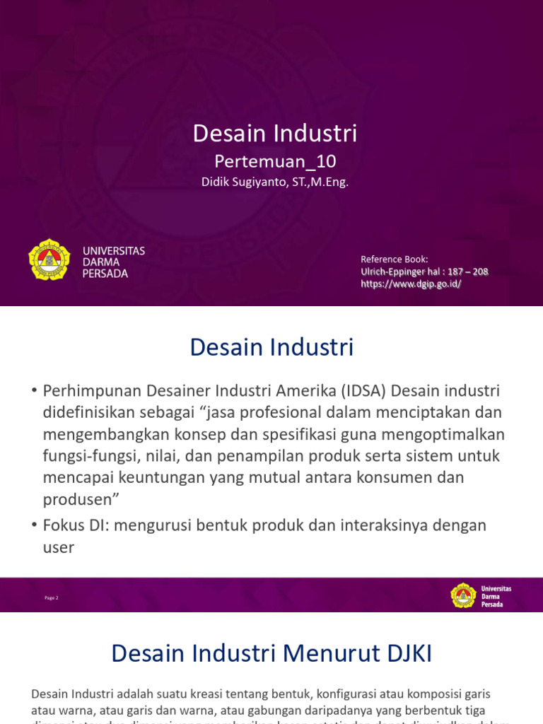 10 Desain Industri Dan HKI | PDF
