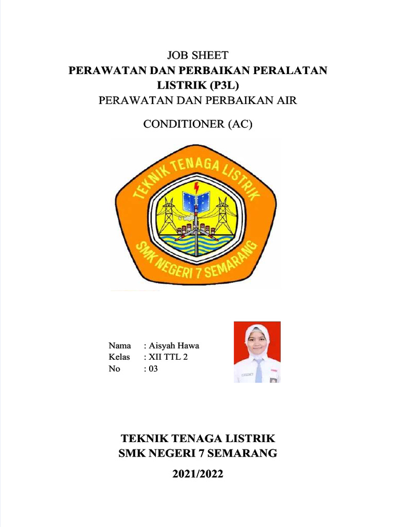 PDF Jobsheet Ac Compress | PDF