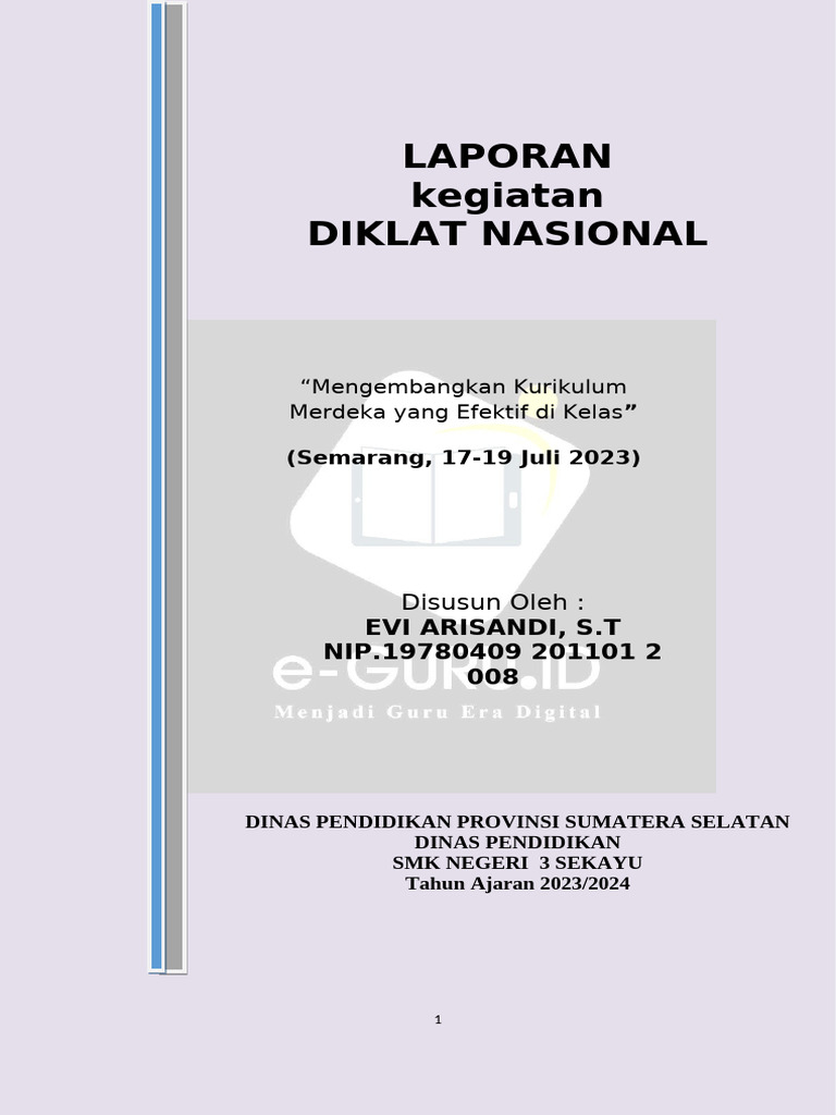Laporan PD 17-19 JUL 2023 | PDF