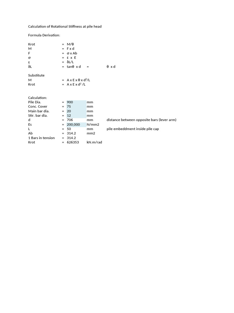 Rotational Stiffness | PDF