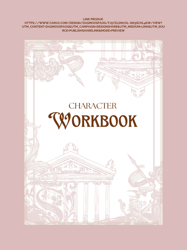 Editable Character Workbook - 20240802 - 023212 - 0000 | PDF