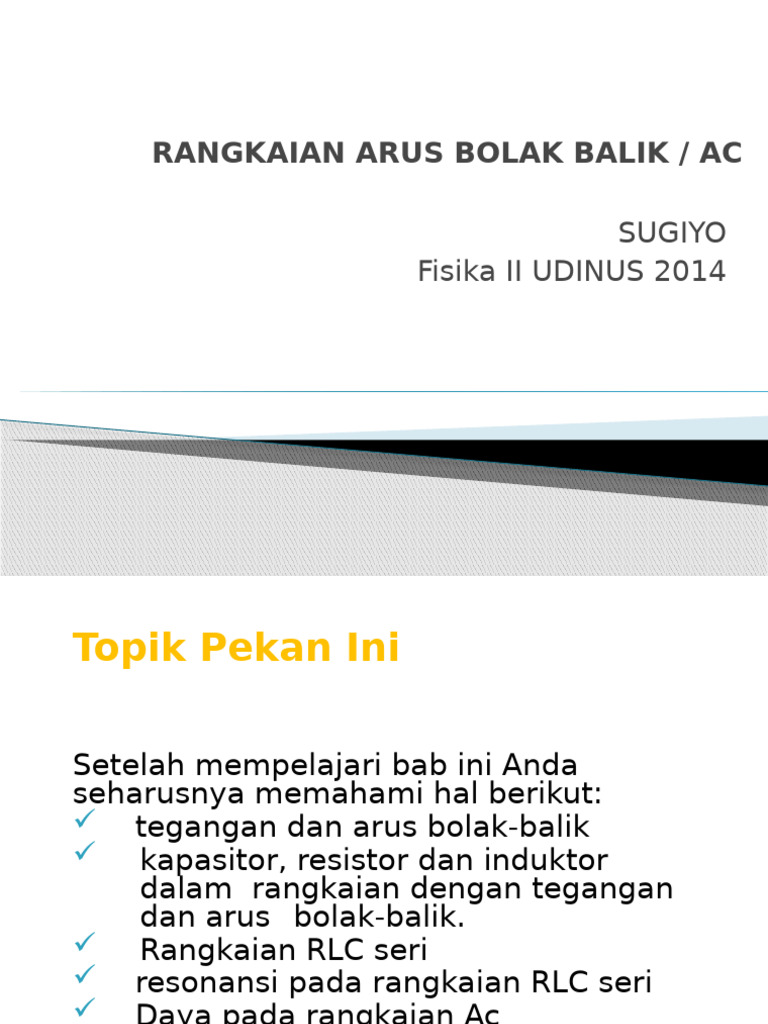Arus+Ac Udinus | PDF