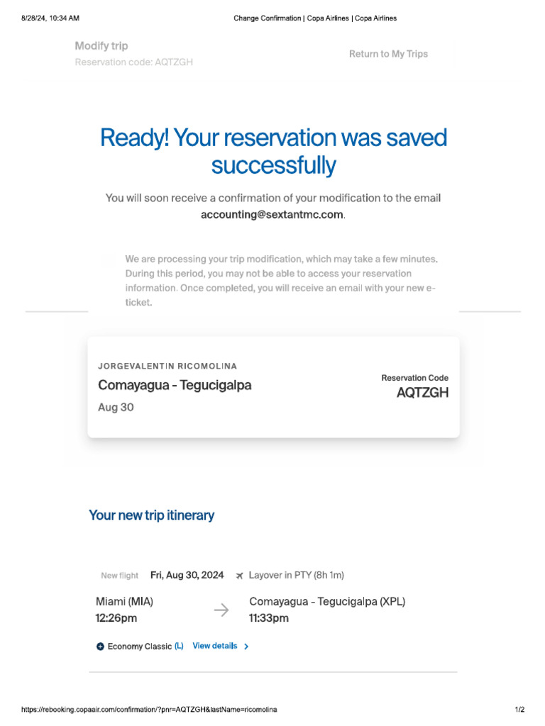 Jorge Rico Return Aug 30 | PDF