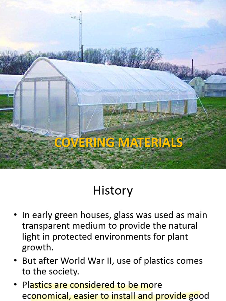 Covering Materials | PDF