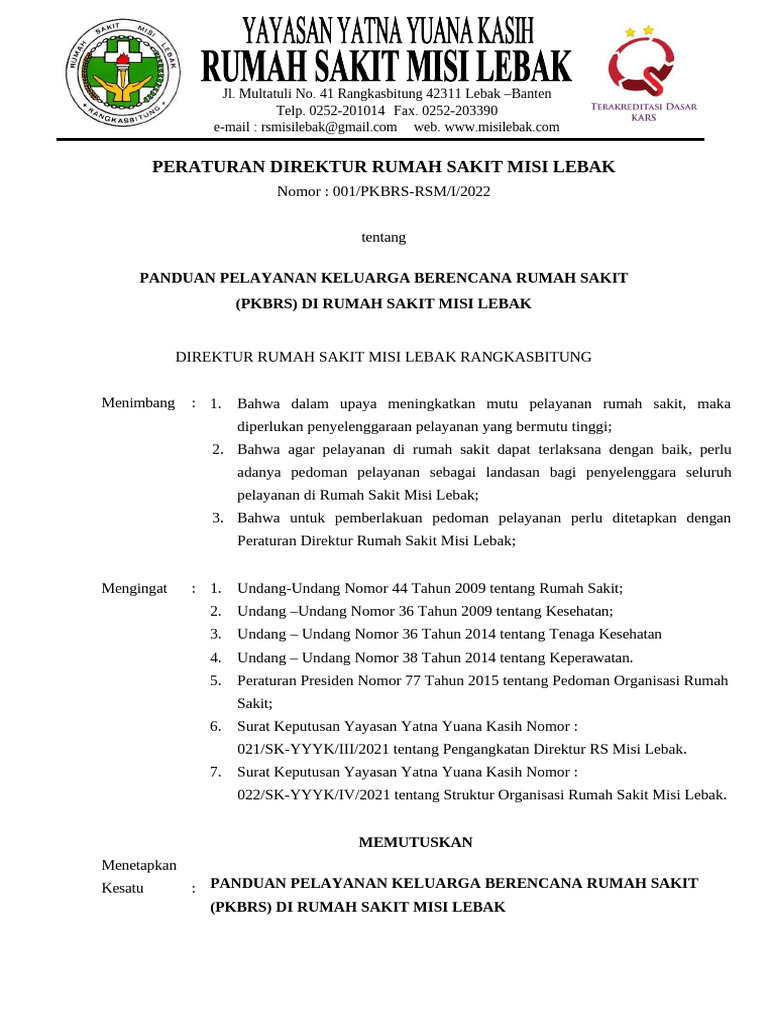 Panduan PKBRS 2022 | PDF