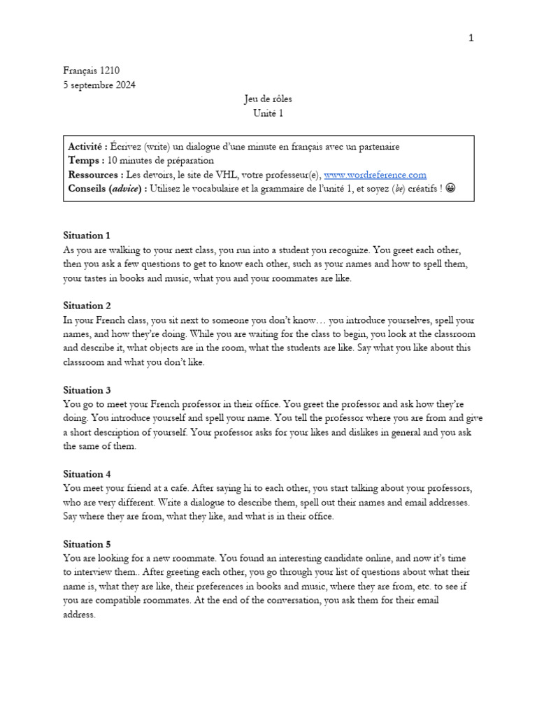 Handout | PDF