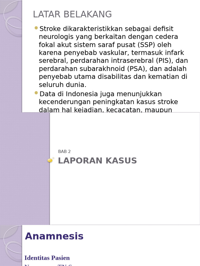 Laporan Kasus SNH | PDF