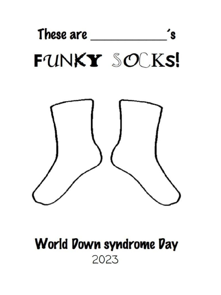 Down Syndrome Day Activity Sheet | PDF